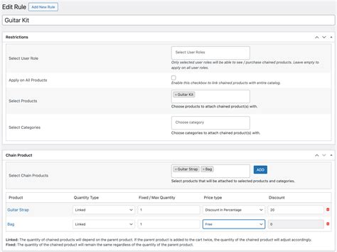 Linked Products For Woocommerce Chain Products To Force Sell