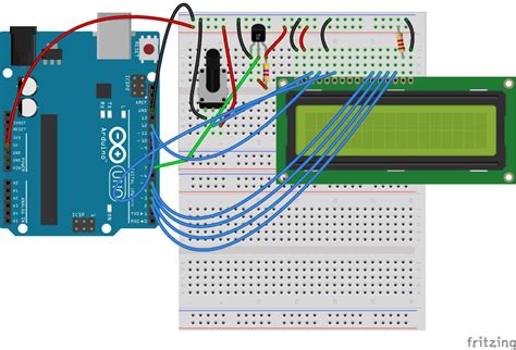 How To Connect LCD Display Arduino UNO Digital Lab
