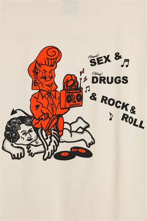 Pas De Mer Sex And Drugs Graphic Tee Urban Outfitters