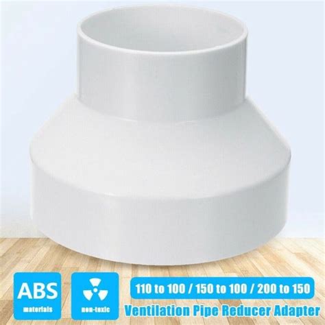 Legate13 Abs Adapter Hardware Ducting Connector Variable Diameter Pipe