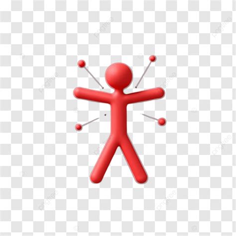 Playful Red Doll Play With Red People Occasional Show Png