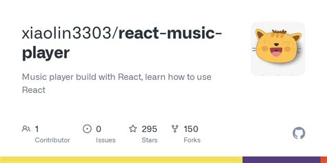 Github Xiaolin3303react Music Player Music Player Build With React