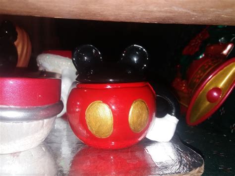 Tasa De Mickey Mouse De Cerámica Pudding Desserts Food