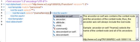 Content Completion In Xpath Expressions