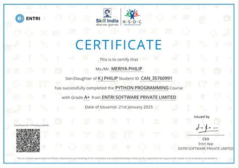 Meriya Philip On Linkedin Pythonprogramming Skilldevelopment