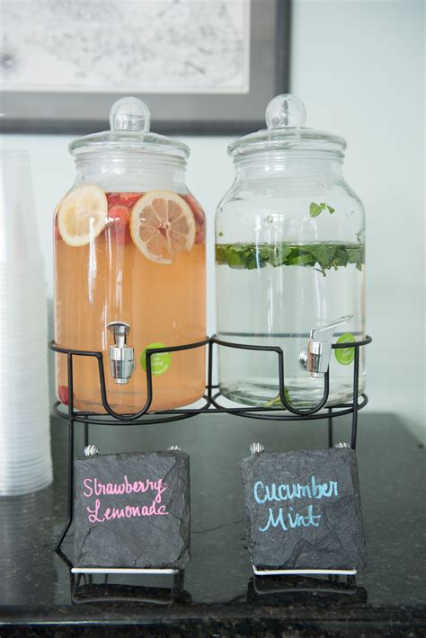 Hydration Station For Wedding Event Hydration Station Ideas For Work
