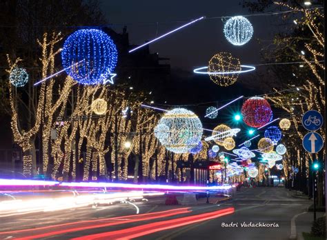 საახალწლოდ მორთული თბილისი ფოტოები ცენტრალური ქუჩებიდან Kvira Ge