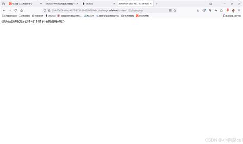 Ctfshow Web入门 信息搜集（13）技术文档里面不要出现敏感信息部署到生产环境后及时修改默认密码 Csdn博客