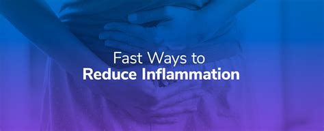 How To Reduce Inflammation In The Body Fast