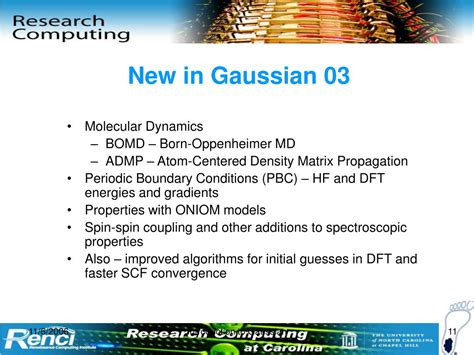 ppt introduction to gaussian and gaussview powerpoint presentation