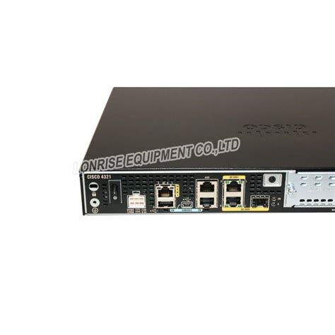 Cisco Isr4321 Sec K9 50mbps 100mbps System Throughput 2 Nim 1 Sfp Port