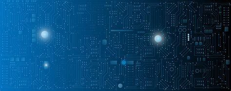 블루 회로 기판 전자 또는 전기 라인 및 칩 컴퓨터 엔지니어링 기술 개념 벡터 배경 개념에 대한 스톡 벡터 아트 및 기타 이미지