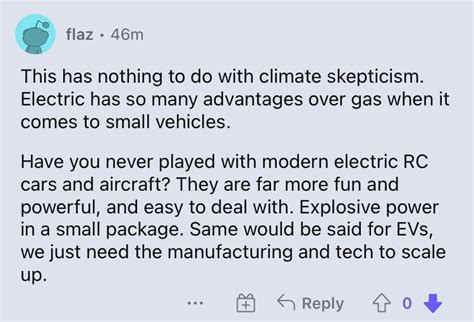 We Got A Ev Fanboy Here 😡 Rclimatedisalarm