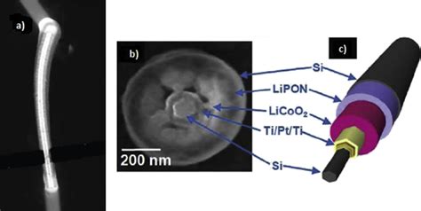 A Haadf Stem Of A Nwlib On Sinx B A Fib Cut Cross Section Fesem Download Scientific Diagram