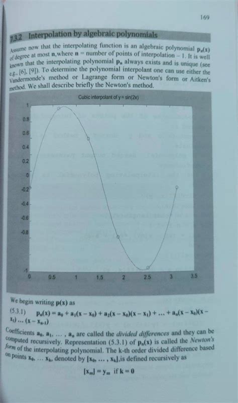 Campus Book Unit VII Numerical Differentiation And Integration Numerical Analysis Book PDF