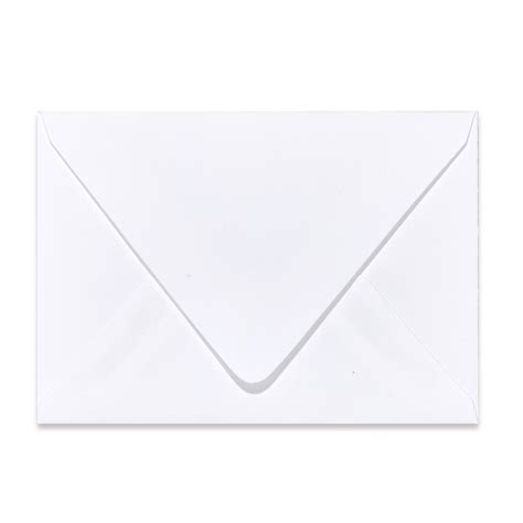 Savoy Brilliant White Ungummed Escort Enclosure Euro Flap Text Envelopes Bulk Pack Of
