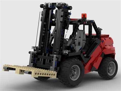 Lego Moc Manitou Msi 30 Rough Terrain Forklift By Cyborg Samurai