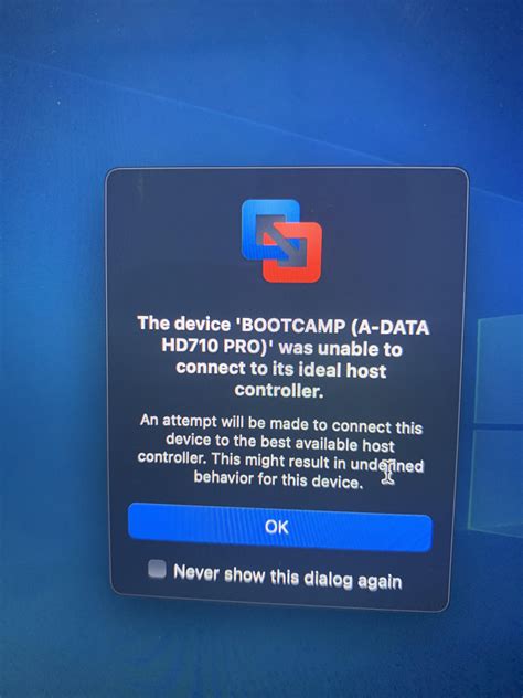 Trying To Make My External Hd Work On My Virtual Machine But It Doesnt