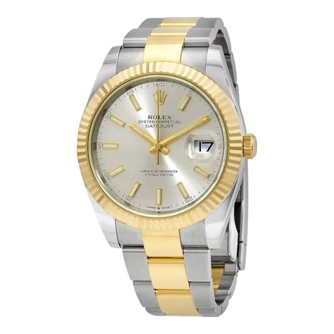 Mens Rolex Datejust Luxury Watch 126333 0002 41 Mm Jubilee