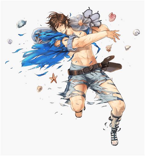 Fire Emblem Heroes Summer Frederick Hd Png Download Kindpng