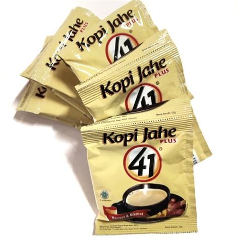 Jual Kopi Jahe 41 Kopi Jahe Kopi Jahe Isi 10 Sachet Shopee