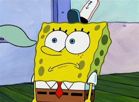 Confused Spongebob Face