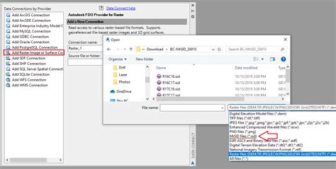 solved can i import mrsid format as an image file in civil 3d
