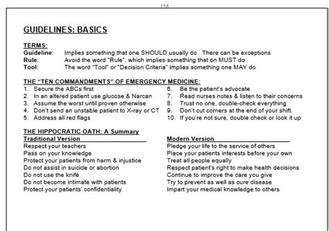 Acep Guidelines Acep Guidelines