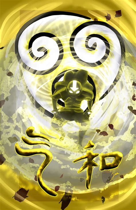 Aang Avatar State Wallpaper