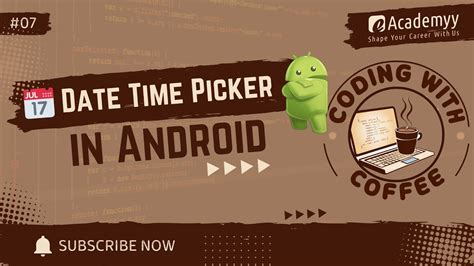 🕒 Datetimepicker In Android With Kotlin Easy Date And Time Picker Guide