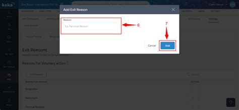 Managing Resignation Termination Settings And Exit Reasons