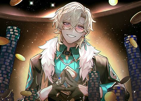 Aventurine Honkai And 1 More Drawn By Kaminoeru Danbooru