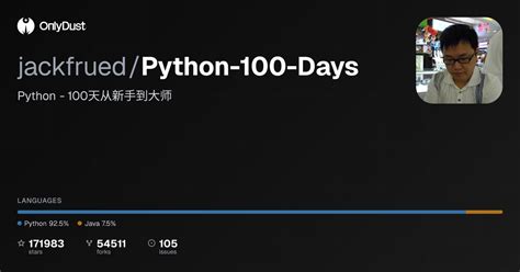Python 100 Days Open Source Repository Onlydust