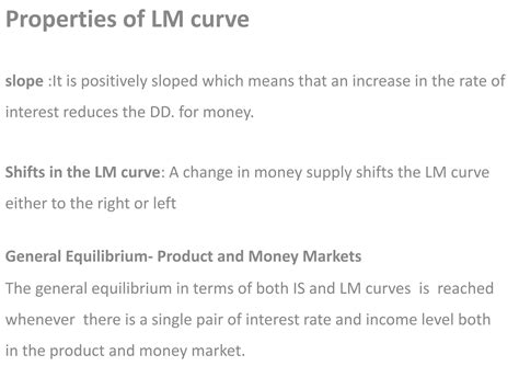 Is Lm Curve Ppt