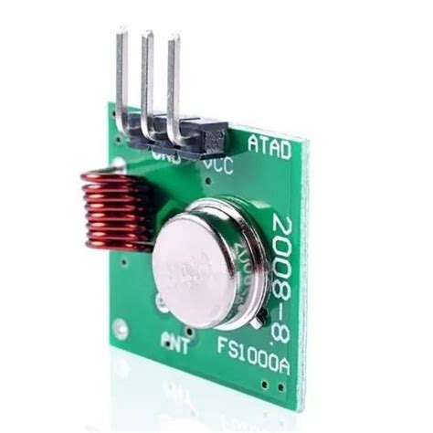 MÓdulo Transmissor Rf 433mhz Xlc Fst Fs1000a Rs Componentes EletrÔnicos