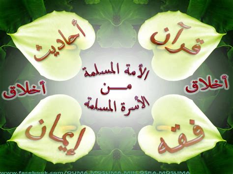 الأمـــة المســـلمة مــن الأســـرة المســـلمة