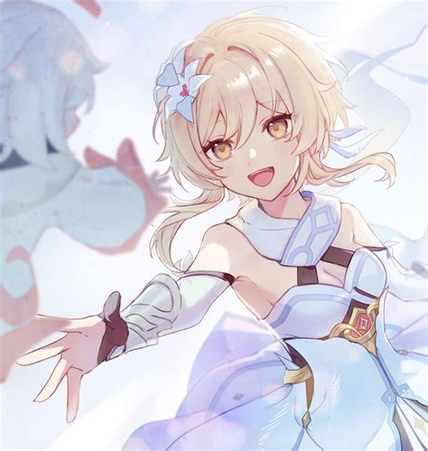 Naya Nya23 Lumine Genshin Impact Paimon Genshin Impact Genshin