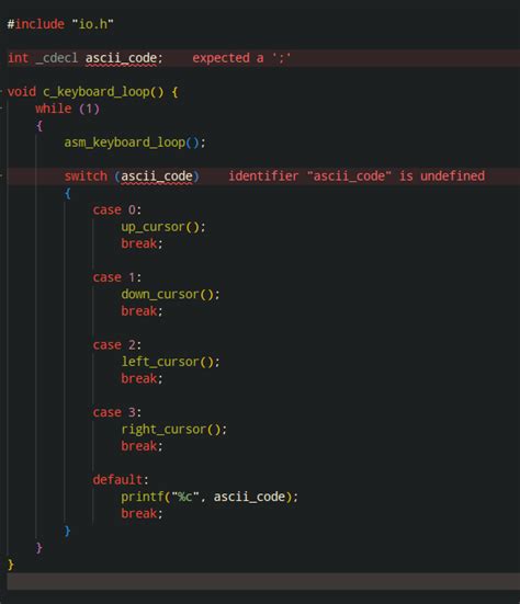`expected ` When Defining Functions And Variables With Calling