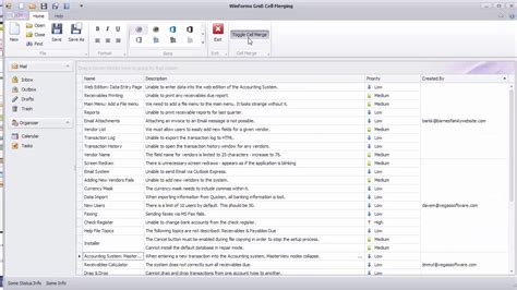 Devexpress Winforms Grid Cell Merging Youtube
