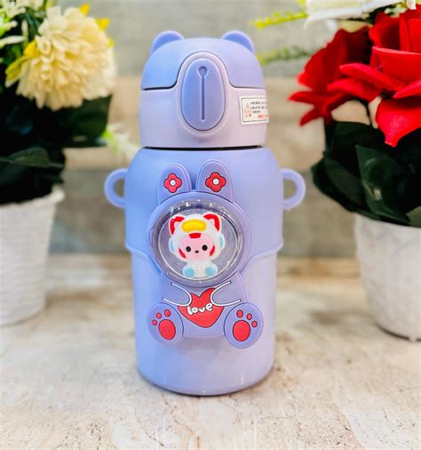Teddy Insulated Steel Sipper Bottles Poojamultifashion