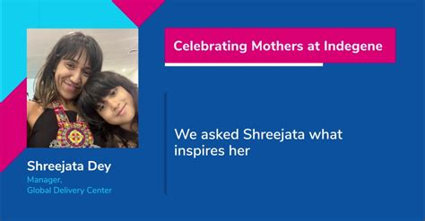 Video Shreejata Dey On Linkedin Shreejata On What It Means To Be A Role Model For Her Daughter
