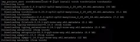 How To Install Pytorch On Ubuntu 2404 Using Pip Greencloud Documentation