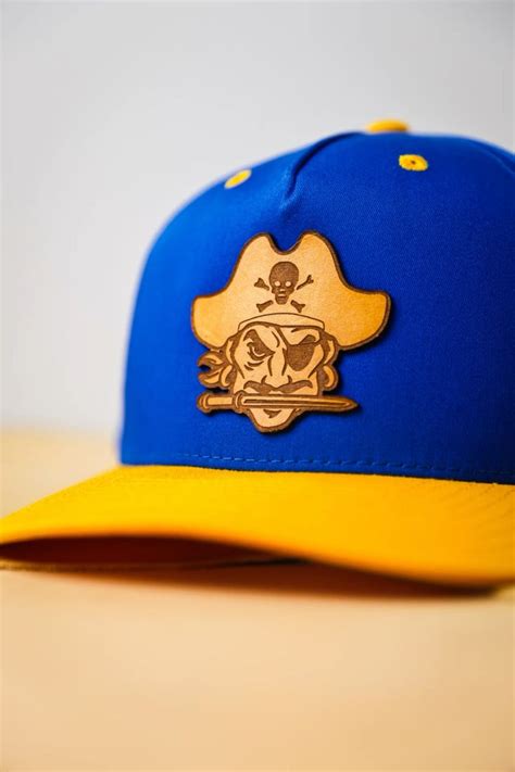 High School Custom Leather Patch Hat Custom Leather Hat Pins Cool Hats