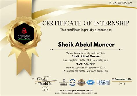 Shaik Abdul Muneer On Linkedin Socanalyst Cybersecurity Threatdetection Incidentresponse