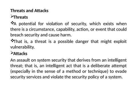 Types Of Cyber Security Attacks Active And Passive Attak Pptx