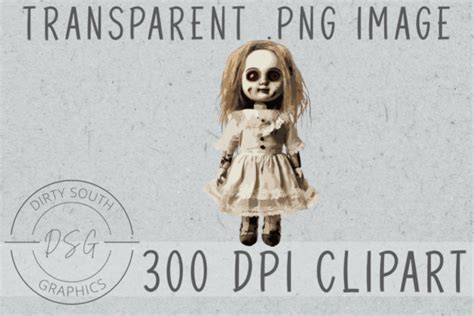 Halloween Horror Doll Graphic By Dirty South Graphics Creative Fabrica
