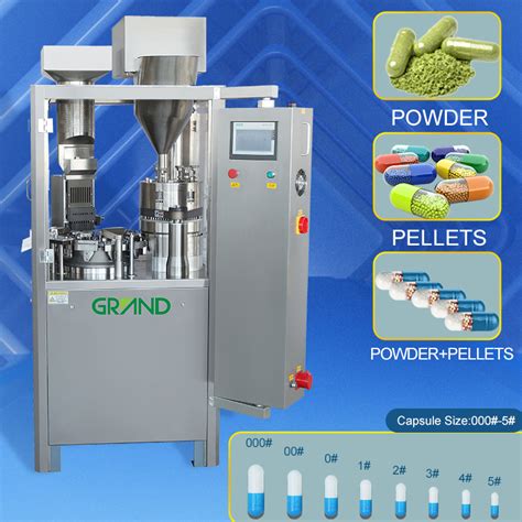 Njp 1200 Automatic Capsule Filling Machine 00 Size 000 5 Empty Capsules