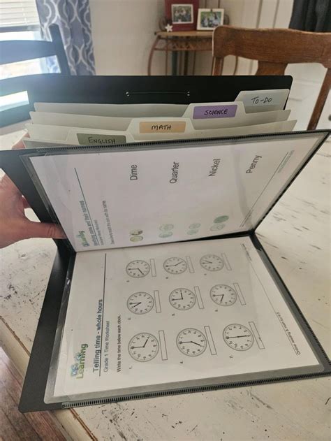 Skydue Document Organizer Folio 5 Pocket Expanding File Folder Accordion File Organizer