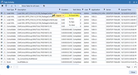 Export Error Logs And Task Activity Logs From Onestream Quick Tip 4