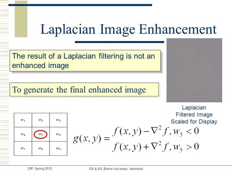 Spatial Filtering Basics Ppt Download